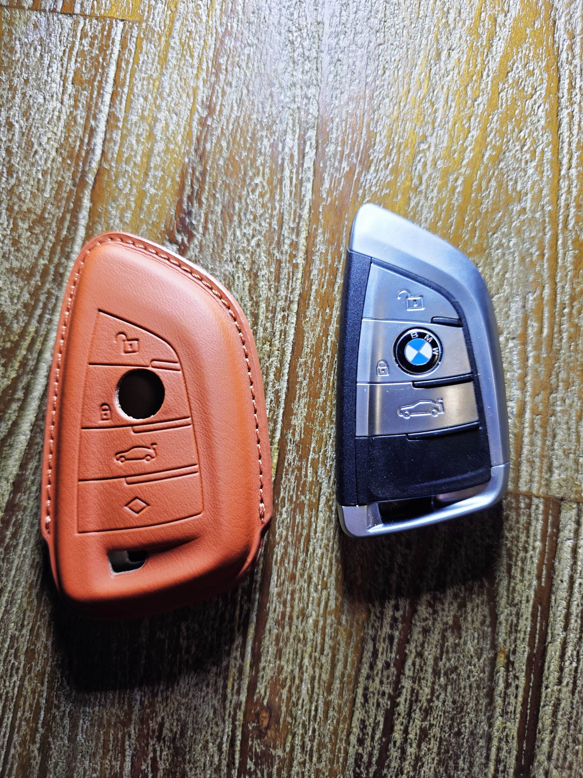 BMW Key Cover (Brown) - Luxkeys